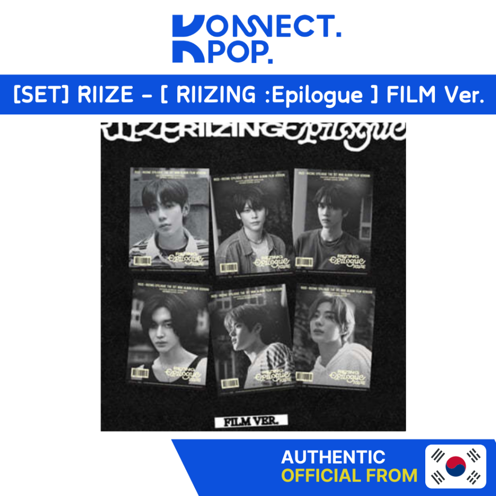 [SET] RIIZE - 1st Mini Album [RIIZING : Epilogue]_FILM ver. | 蝦皮購物