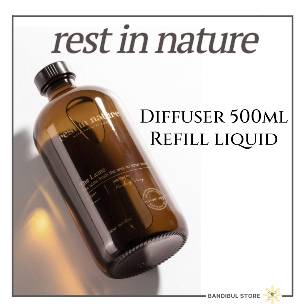 [rest in nature] Diffuser refill 500ml+10 Sticks(24cm) | 蝦皮購物