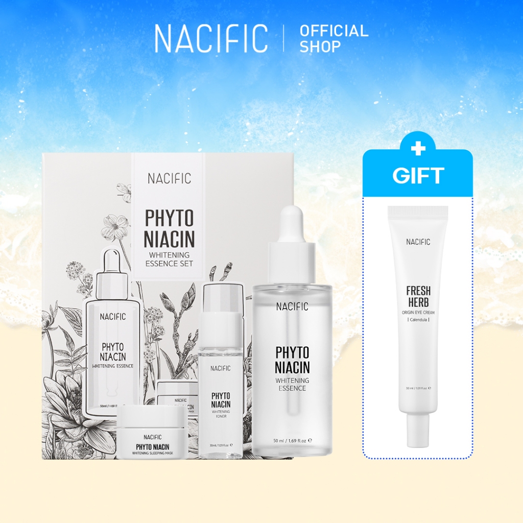 [NACIFIC] *送清新草本眼霜* Phyto Niacin 植萃菸鹼醯胺亮白精華特別套組 | 蝦皮購物