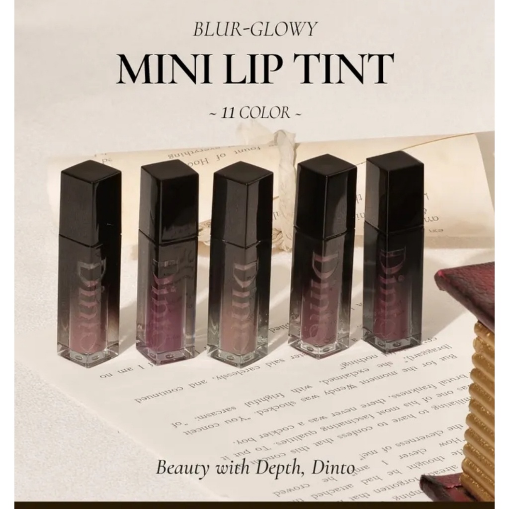 [Dinto] Blur Glowy Mini Lip Tint 11 types(1g) | 蝦皮購物