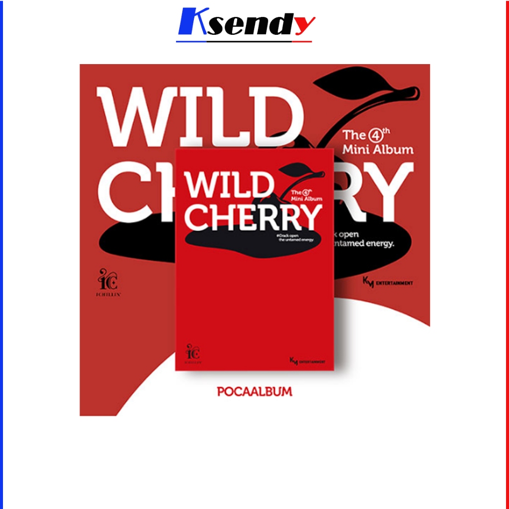ICHILLIN' 4th Mini Album [ WILD CHERRY ] Poca Album Ver. | 蝦皮購物