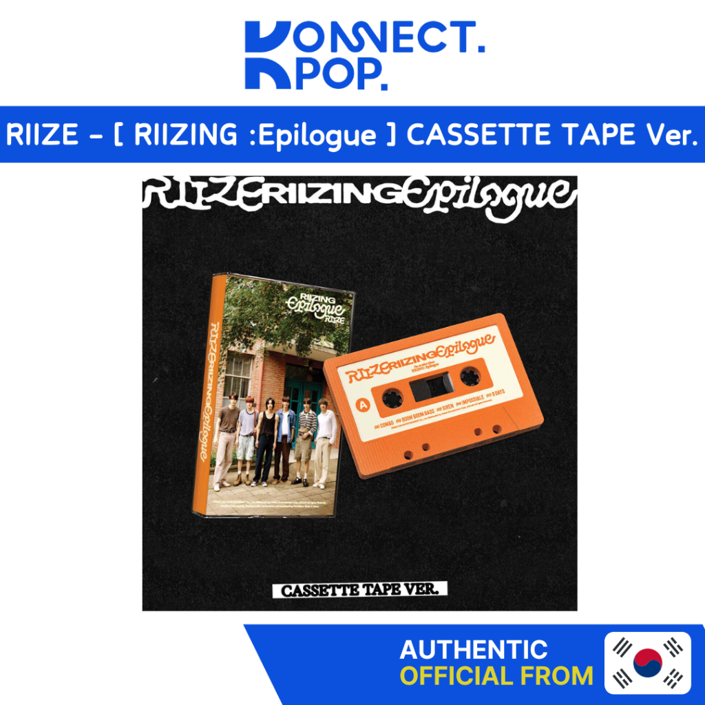 RIIZE - 1st Mini Album [RIIZING : Epilogue]_CASSETTE TAPE Ve | 蝦皮購物