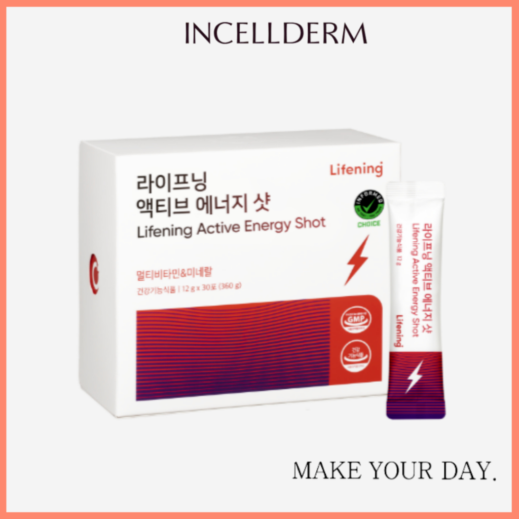 [INCELLDERM] Lifening 來沛寧 活力超能飲 12g x 30P (360g) | 蝦皮購物