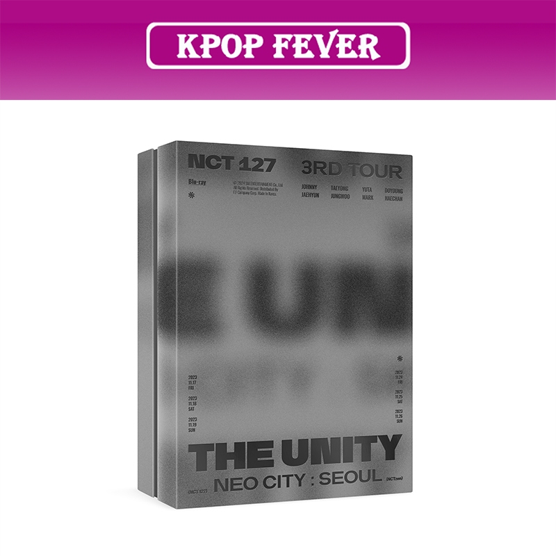 NCT 127 – 3RD TOUR [ NEO CITY : SEOUL - THE UNITY ] Blu-ray | 蝦皮購物