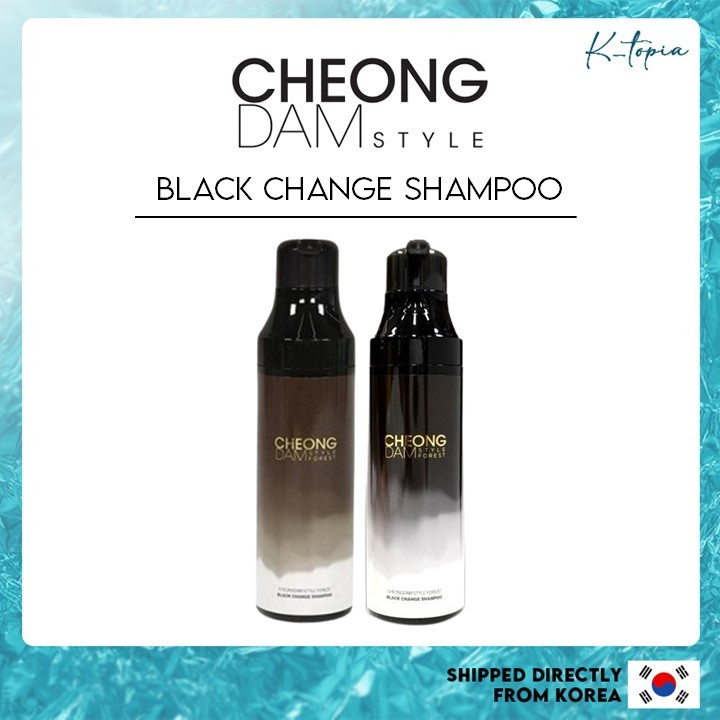 [CHEONGDAM Style] 黑變洗髮水 (深棕/自然棕) 200ml | 蝦皮購物