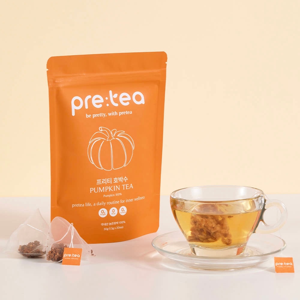 [KIM's Picks★]🇰🇷PRETEA 南瓜水/ 飲食茶/ 腫脹/ 南瓜茶/ 肥胖/ 茶包 - 韓國食品 | 蝦皮購物