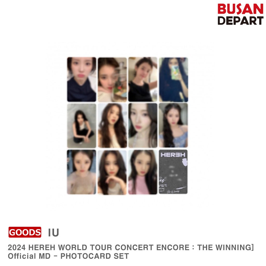 [PHOTOCARD SET]2024 IU HEREH WORLD TOUR CONCERT ENCORE : THE | 蝦皮購物