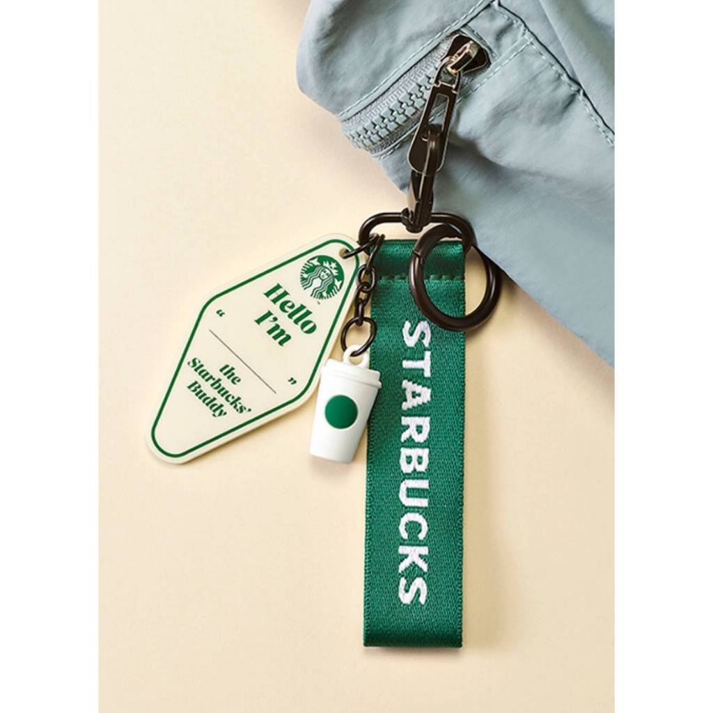 🍀【韓國現貨優惠】2024 韓國星巴克 x PLAYMOBIL Dear my Buddy Key ring 鑰匙圈 | 蝦皮購物