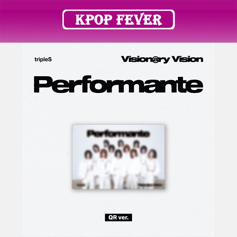 tripleS – Visionary Vision＜Performante＞ ALBUM (QR ver) | 蝦皮購物