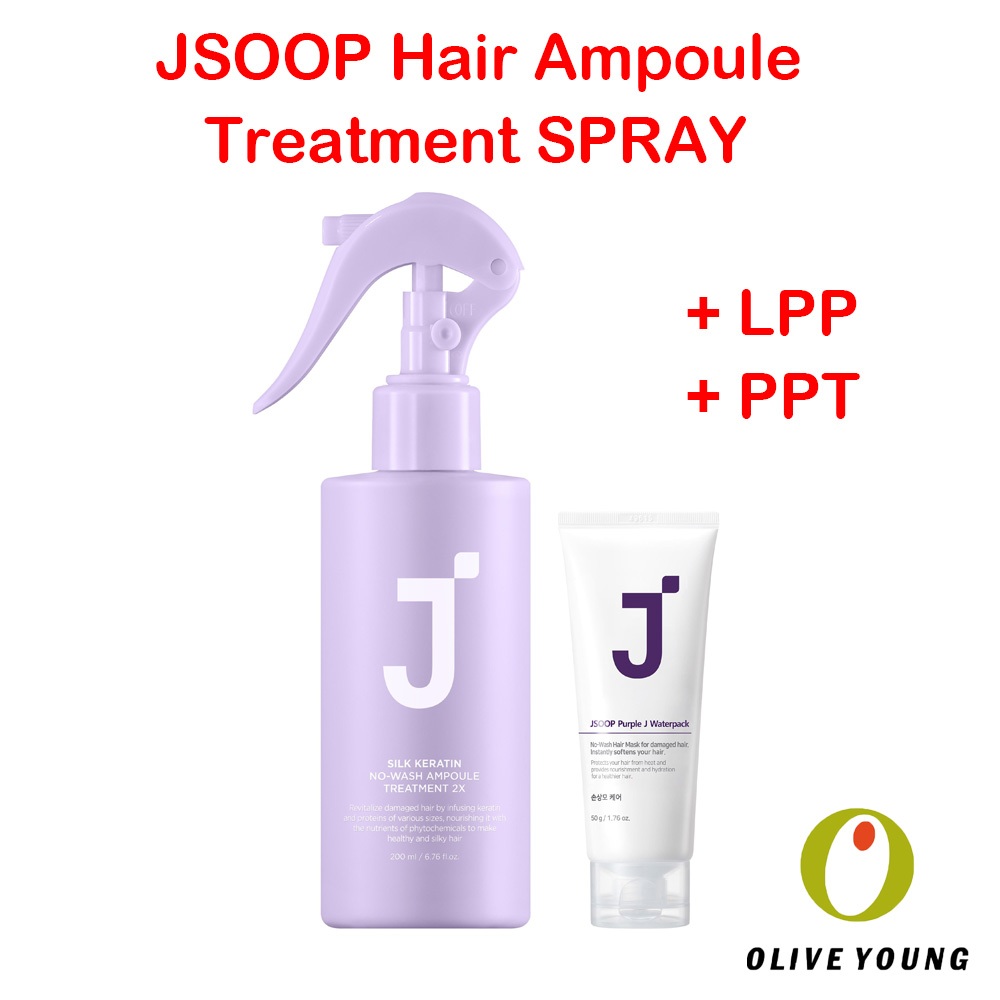 韓國女士 JSOOP 頭髮安瓿護理噴霧 200ml (+Water Pack 50g) 免洗絲角蛋白 LPP | 蝦皮購物
