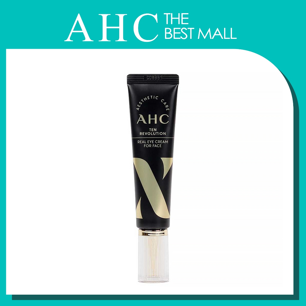 [AHC] Ten Revolution Real Eye Cream For Face 黑金眼霜 30ml | 蝦皮購物