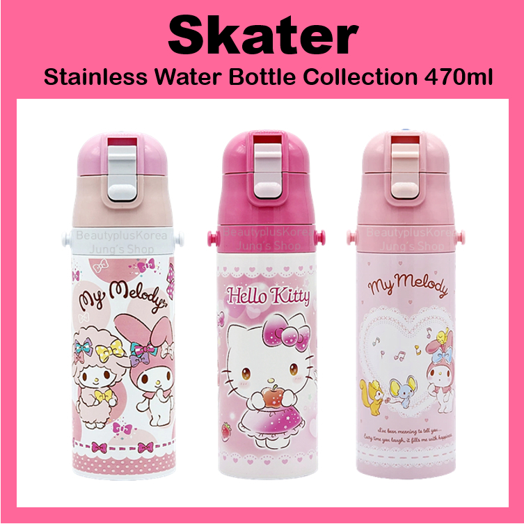[SKATER] My Melody/Hello Kitty 不銹鋼水壺系列 470ml SDC4 | 蝦皮購物