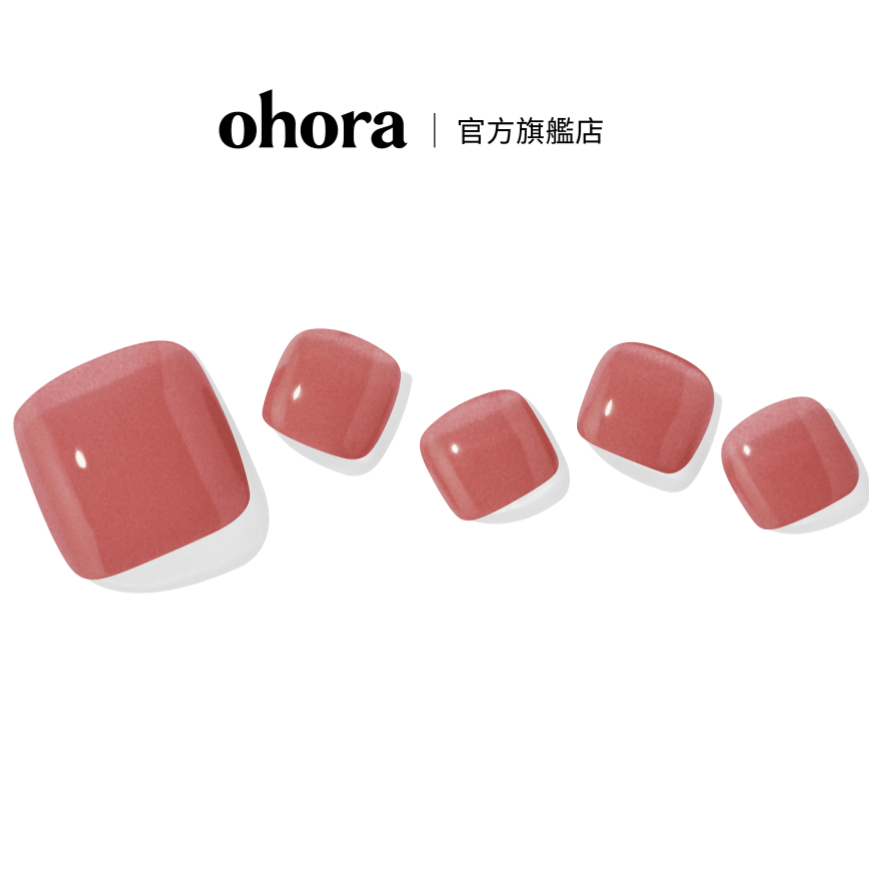 【ohora】 凝膠指甲貼(純色) P Romeo 官方旗艦店/糖漿/粉色 | 蝦皮購物