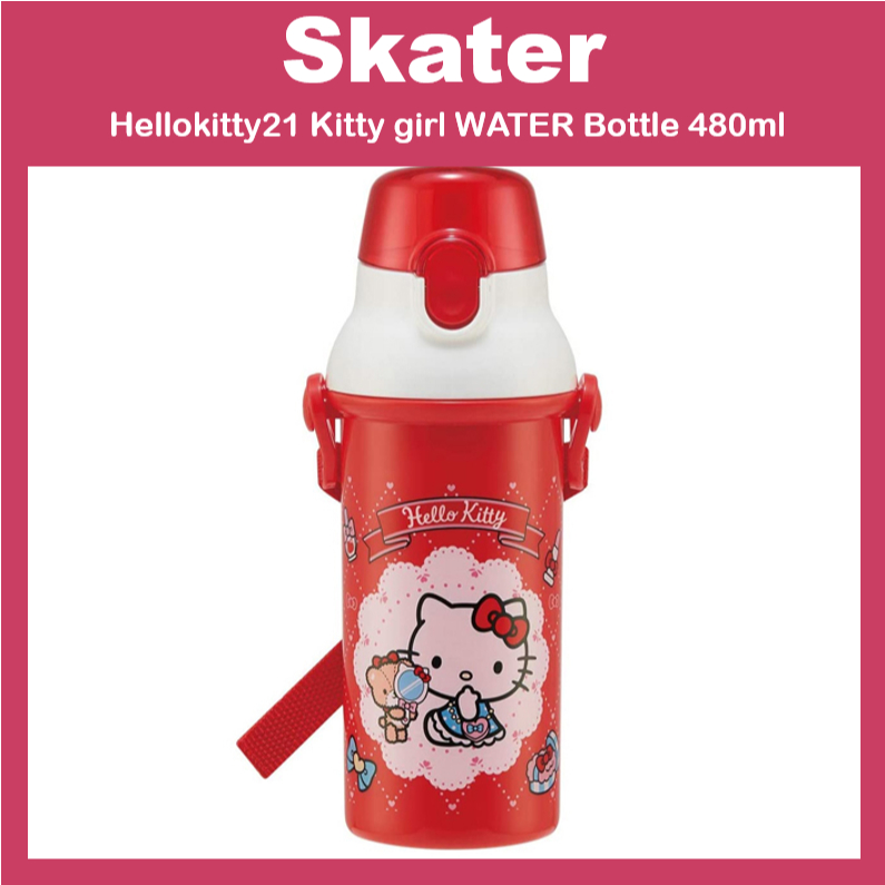 [SKATER] Hellokitty21 貓咪女孩水壺 480ml PSB5SANAG | 蝦皮購物
