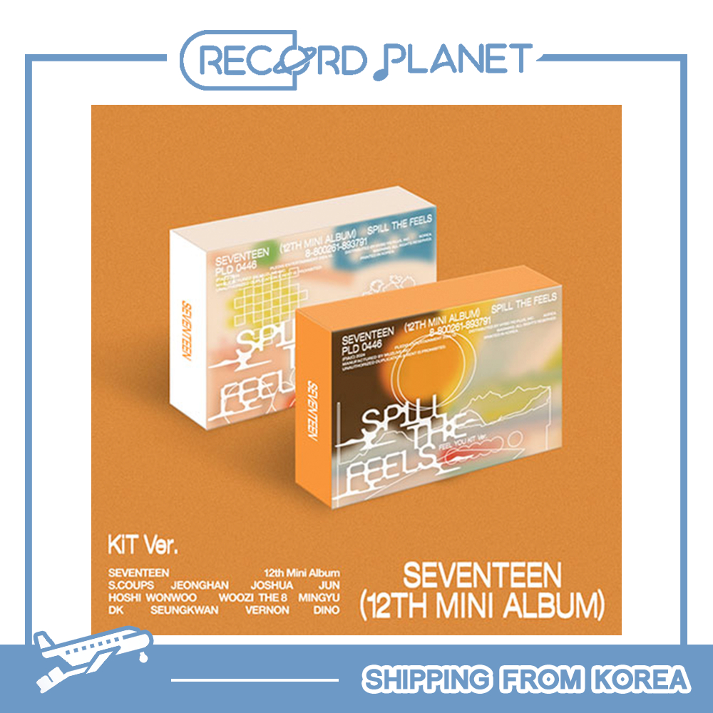 Seventeen - 第 12 張迷你專輯'SPILL THE FEELS' (KiT Ver.) | 蝦皮購物