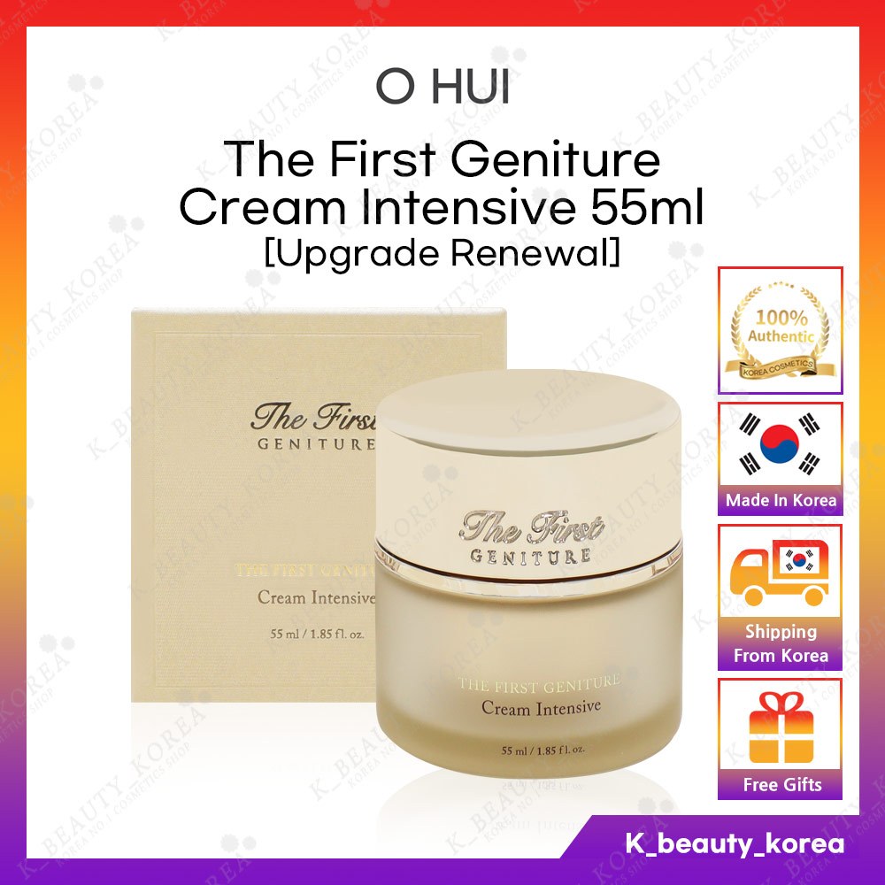 [O HUI] The First Geniture 奶油密集的 55ml [韓國] 再生 OHUI | 蝦皮購物
