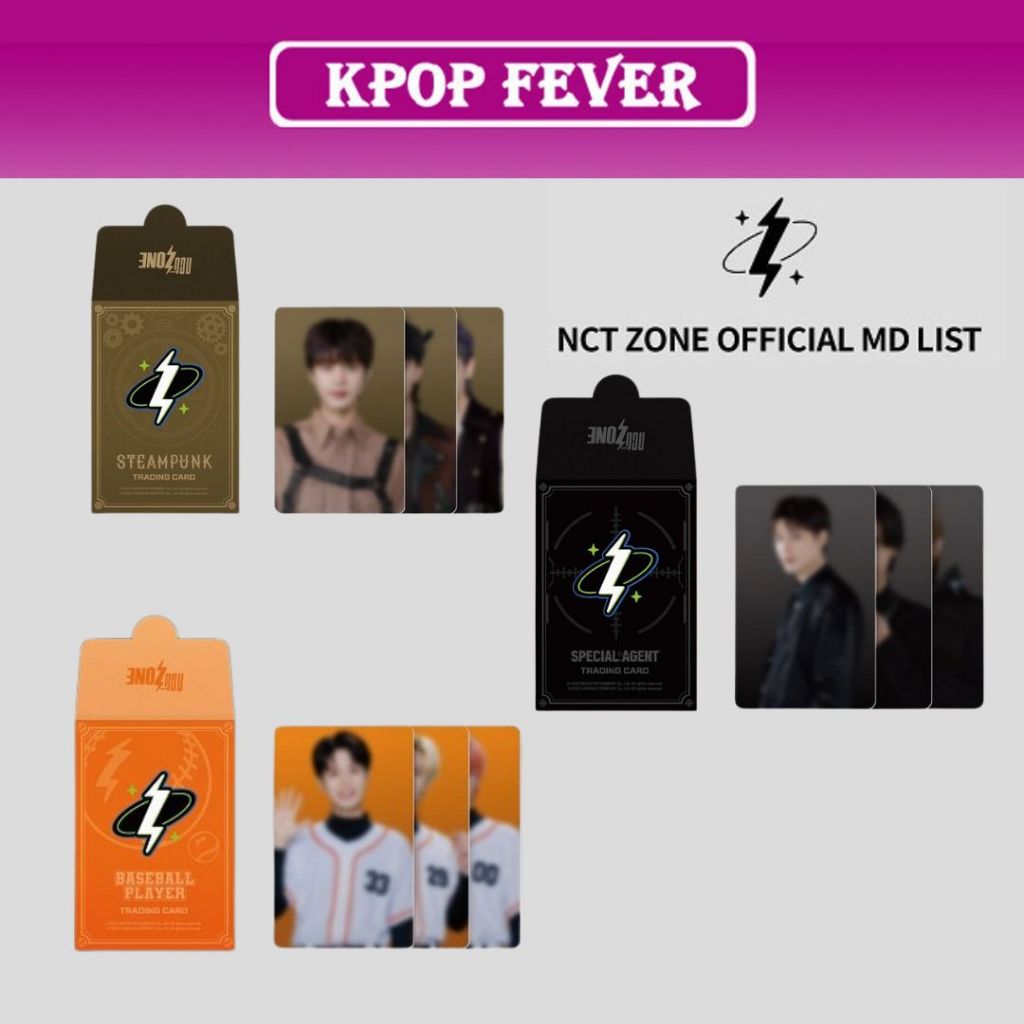 NCT - [NCT ZONE MD] RANDOM TRADING CARD SET (3 VERSIONS) | 蝦皮購物