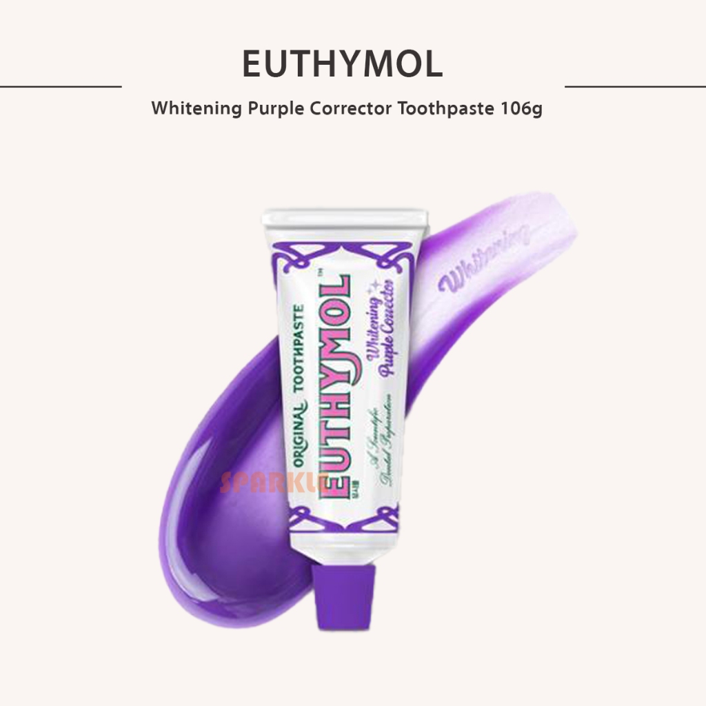 ⭐ 【Euthymol】美白紫色修正牙膏106g | 蝦皮購物