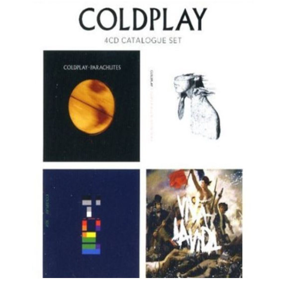 Coldplay Catalogue 1, 2, 3, 4 Album Set (4CD) | 蝦皮購物