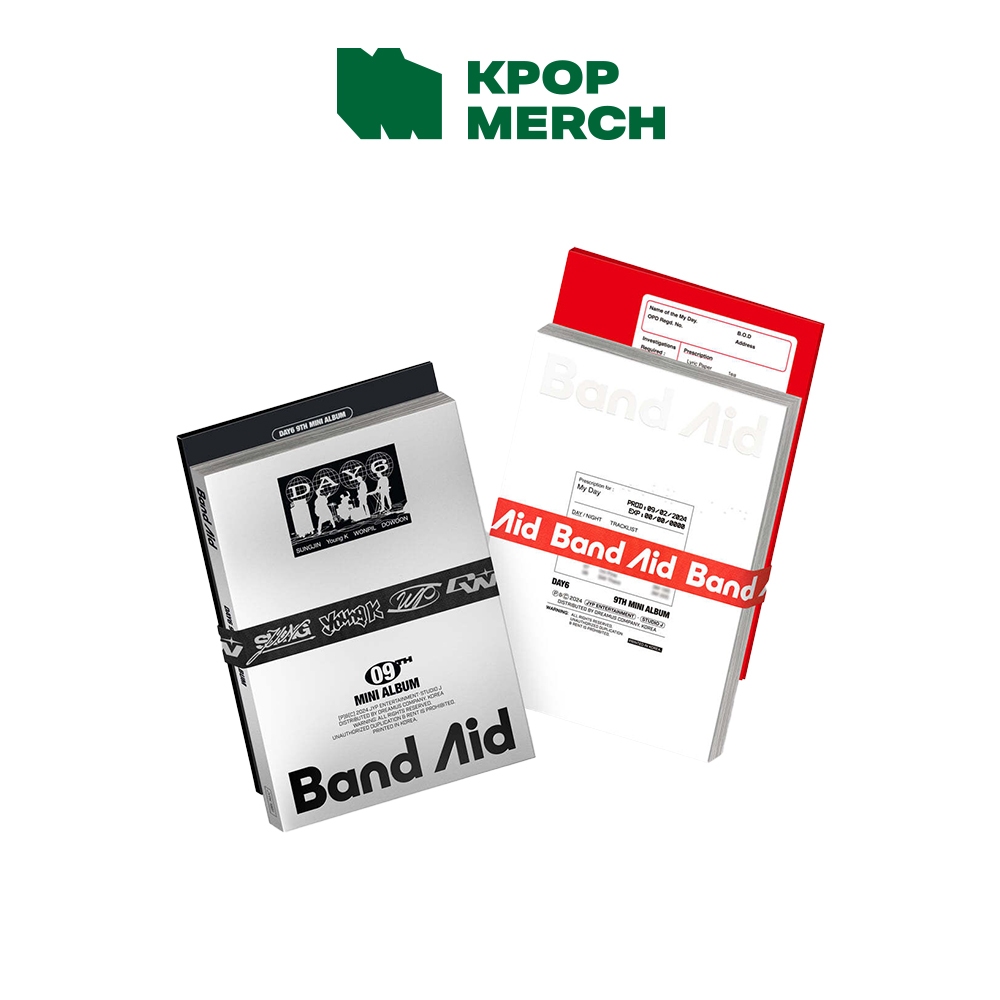 DAY6 - 9th Mini Album [ Band Aid ] | 蝦皮購物