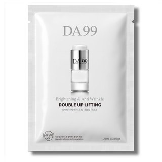 DA99 亮白提拉雙層面膜 1 包(5 張) Kbeauty | 蝦皮購物