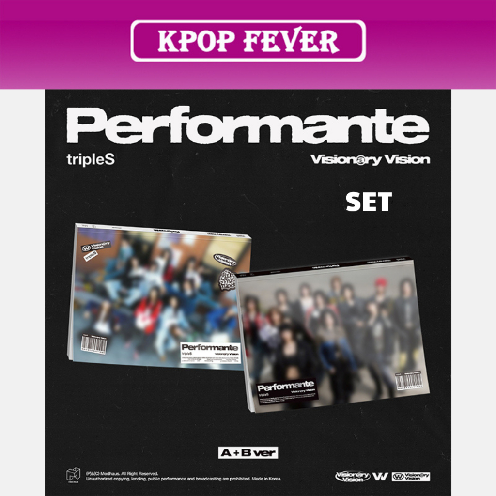 tripleS – Visionary Vision＜Performante＞ALBUM ( SET ver) | 蝦皮購物