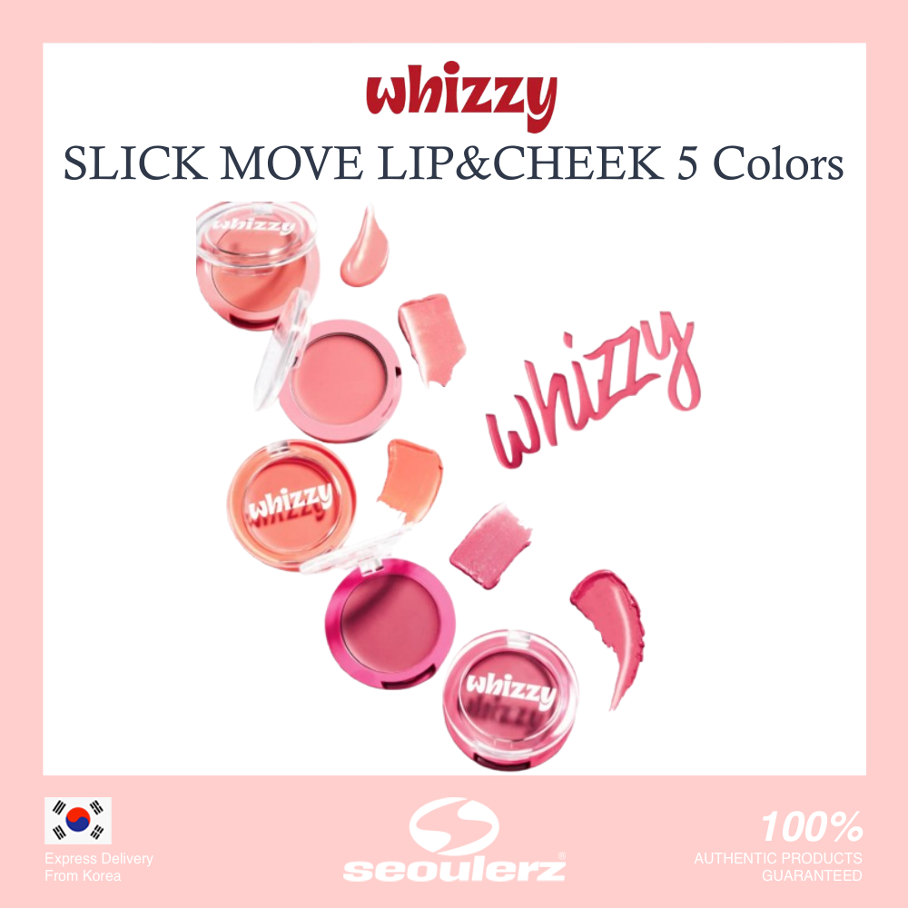 [Whizzy] SLICK MOVE LIP&CHEEK 5 Colors | 蝦皮購物