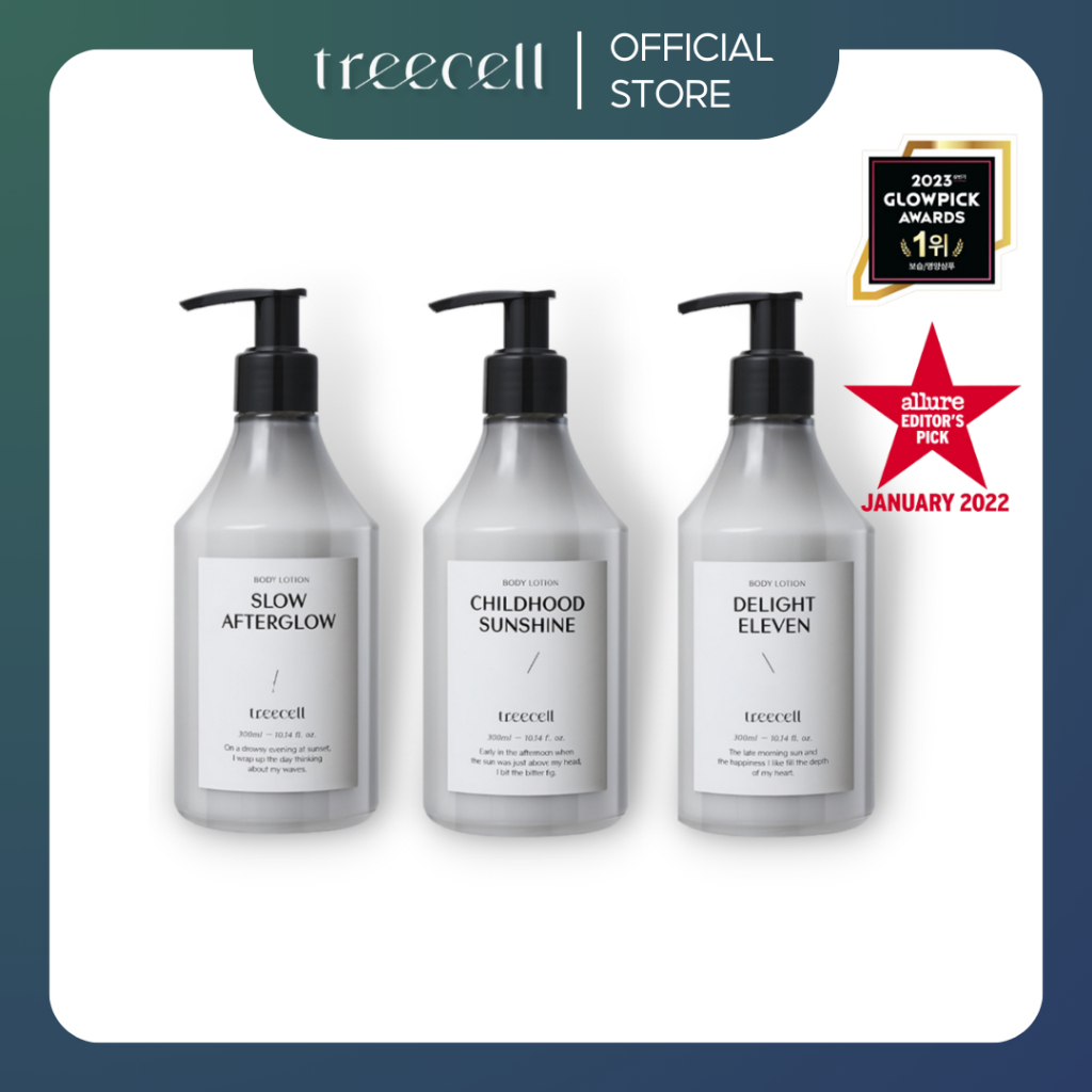 【treecell】 身體乳 300ml 3款 (歡樂十一/童趣陽光/落日餘暉) | 蝦皮購物