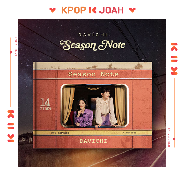 DAVICHI [SEASON NOTE] 6th MINI ALBUM (17th. May 2022) | 蝦皮購物