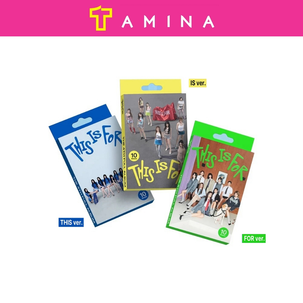 TWICE 4th Album THIS IS FOR POLAROID ver. | 蝦皮購物