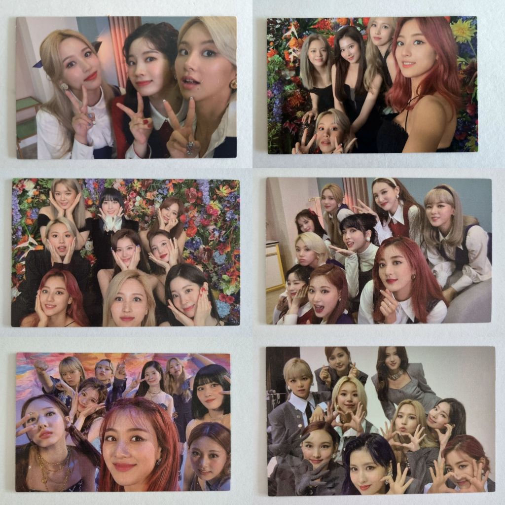Twice 第 2 專輯 Eyes Wide Open 官方照片卡組和單元 | 蝦皮購物
