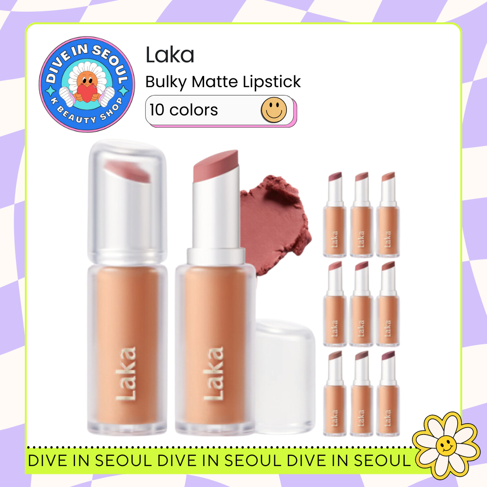 [LAKA] Bulky Matte Lipstick – 10色 | 蝦皮購物