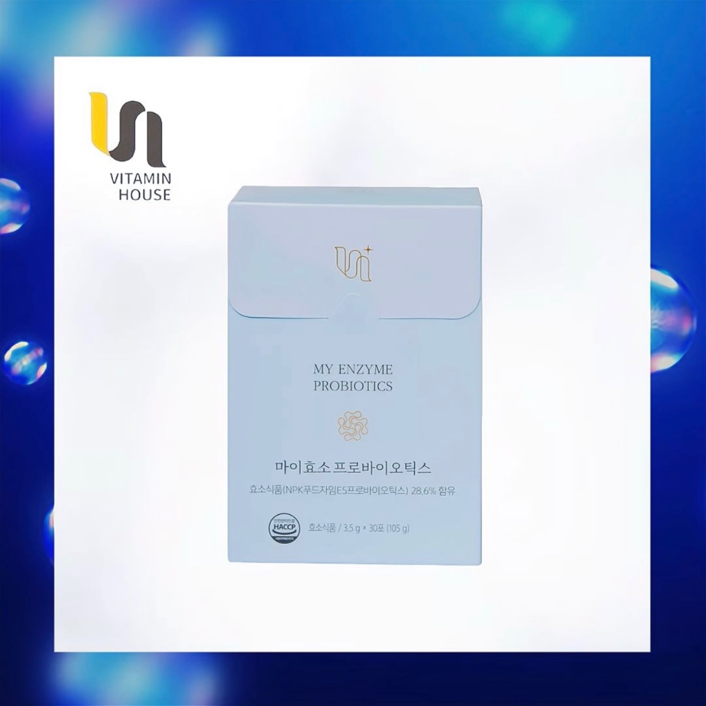 [维他命之家 Vitamin House] 韓國我的酵素 + 益生菌 (酪酸菌) 3.5g X 30包(105g) | 蝦皮購物