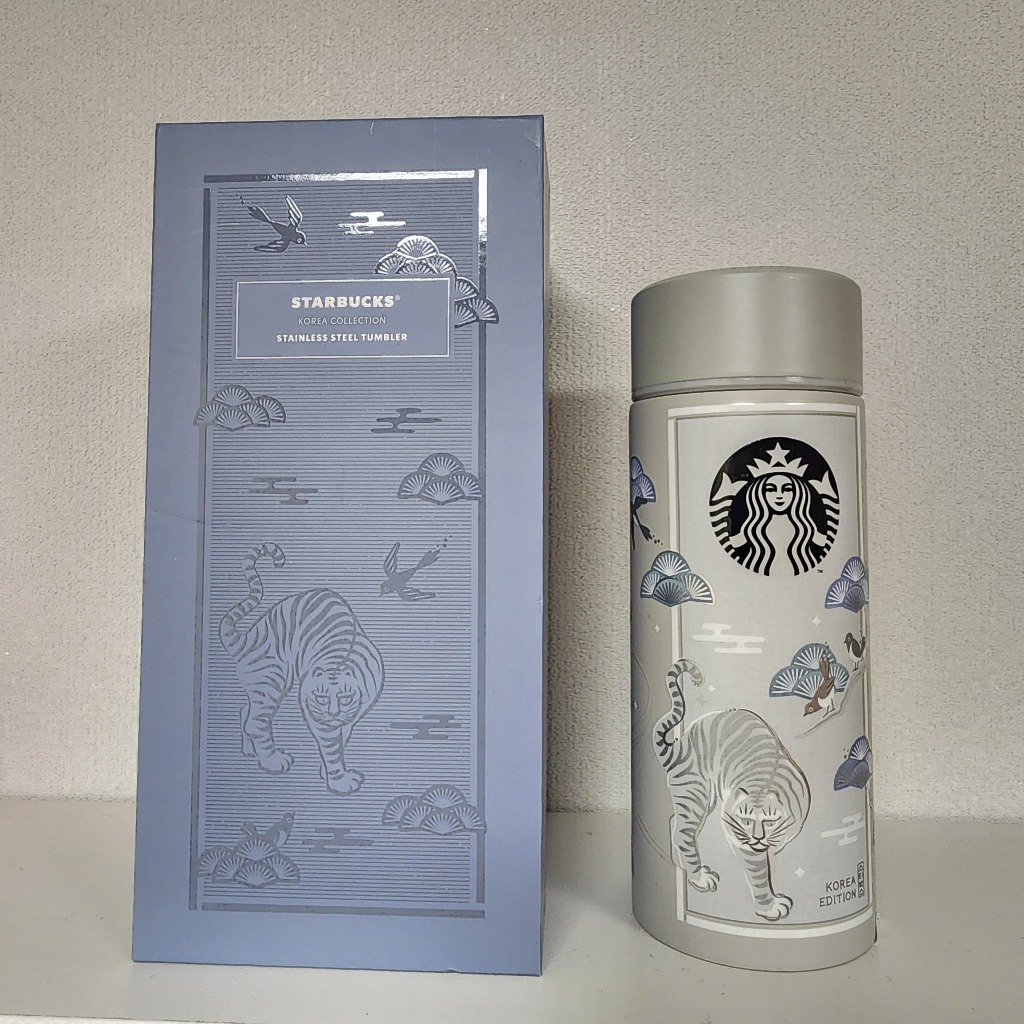 STARBUCKS 星巴克不倒翁韓國老虎版 ss 355ml | 蝦皮購物