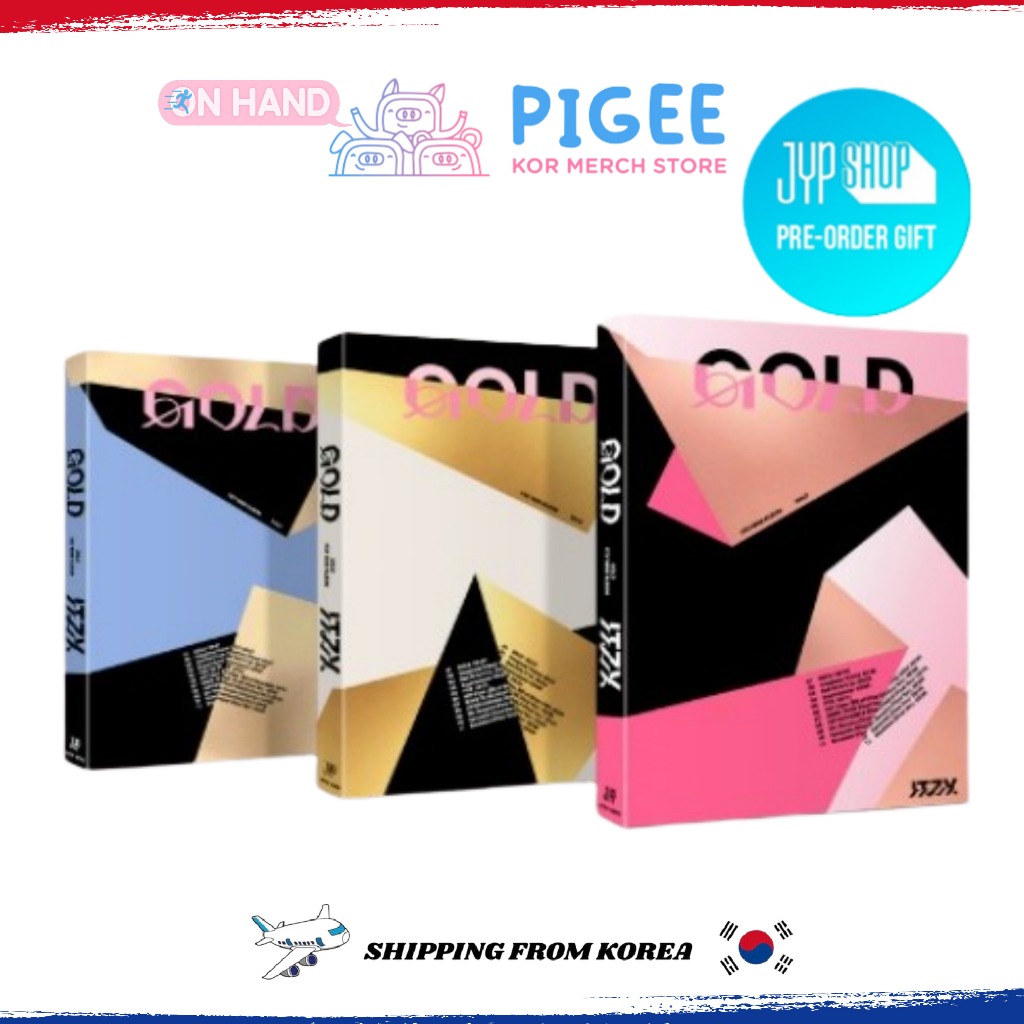 [POB] ITZY - [ GOLD ] 2ND ALBUM | 蝦皮購物