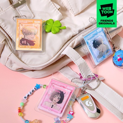 Webtoon Friends Character Pack Keyring | 蝦皮購物