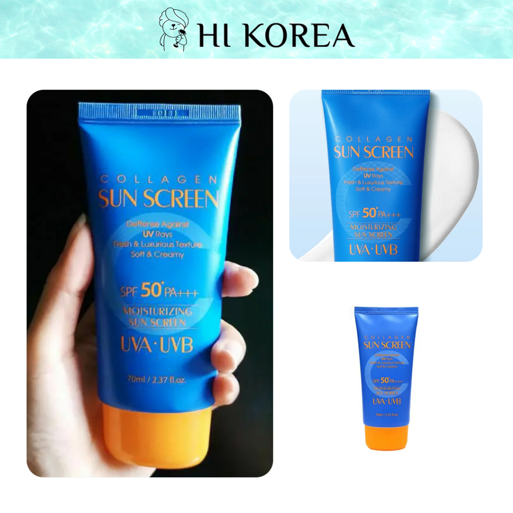 [3W CLINIC] Collagen Sun Screen SPF50+ PA+++ 70ml | 蝦皮購物