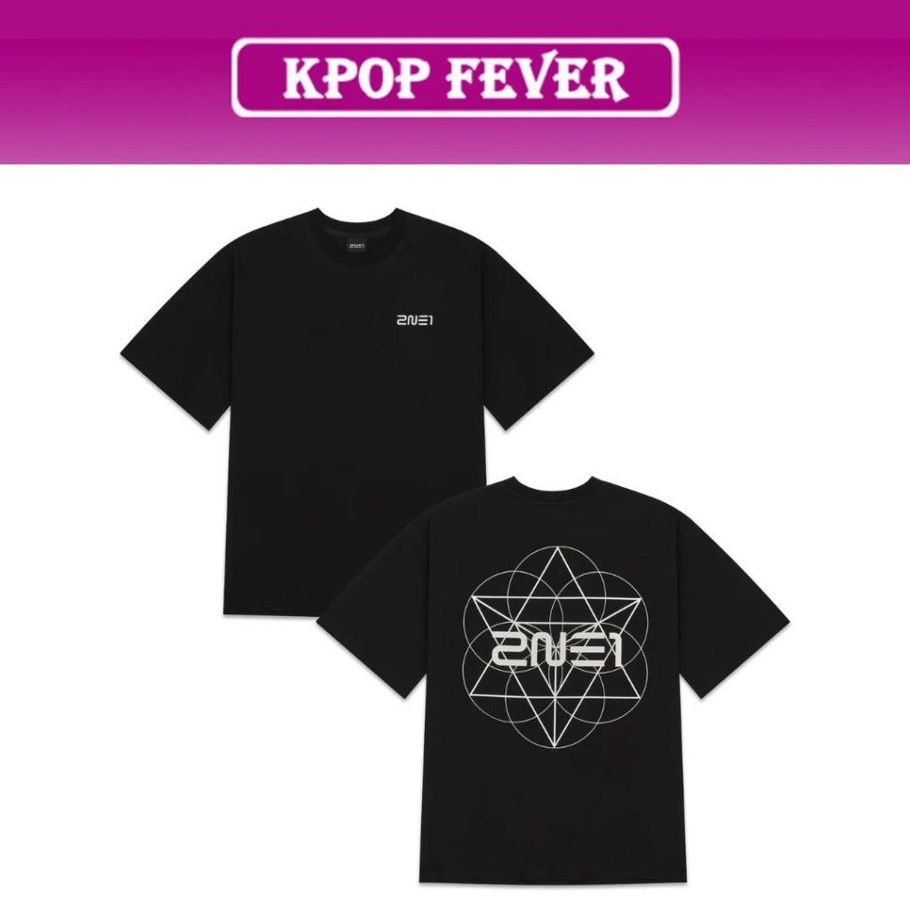 2NE1 – [ WELCOMEBACK ] 2024 MD SYMBOL T-SHIRT_BLACK | 蝦皮購物