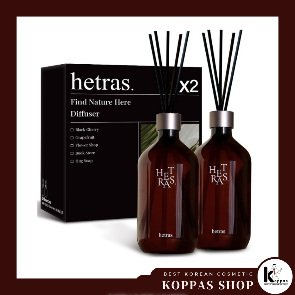 [hetras。] 高級擴散器(500ml x 2ea) 韓國飯店咖啡廳御用HETRAS 首席調香師擴香 | 蝦皮購物