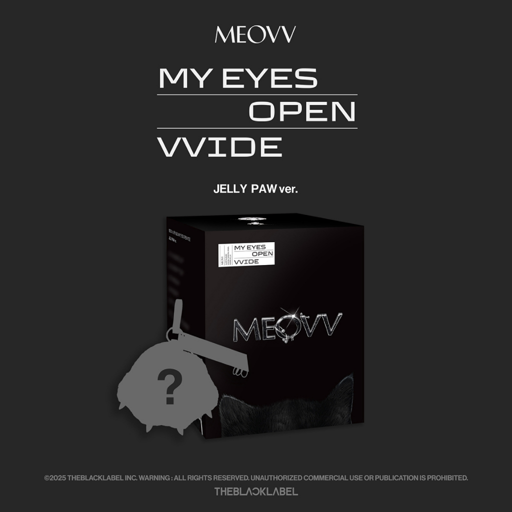 MEOVV - MY EYES OPEN VVIDE / 1st EP Album (JELLY PAW Ver) | 蝦皮購物