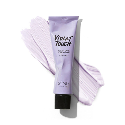 S2nd Pink Touch 多合一提亮霜#Violet | 蝦皮購物