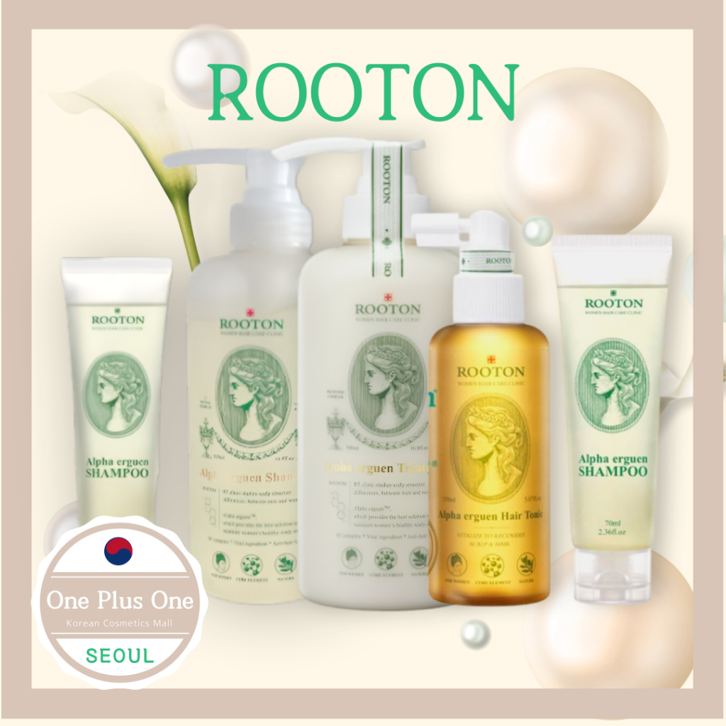 ROOTON 洗髮精 500mL+70mL護髮素500mL+70m 髮根噴霧150mL+ 洗髮精70m | 蝦皮購物