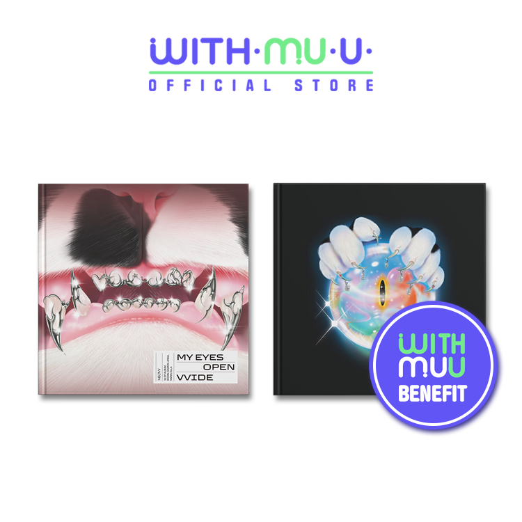 MEOVV - 第1張 EP專輯 [MY EYES OPEN VVIDE] 寫真集版 (WITHMUU 特典) | 蝦皮購物