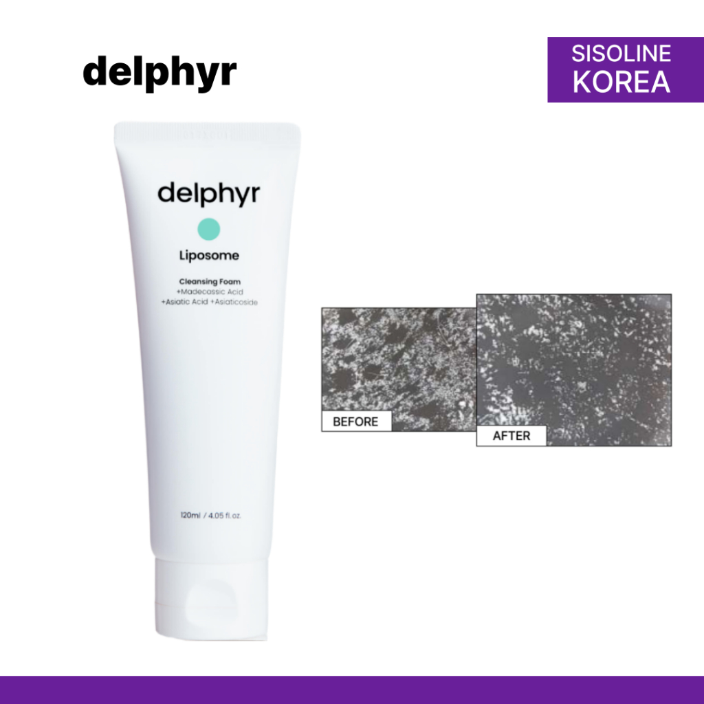 Delphyr Liposome 日常潔面泡沫 120ml 保濕、舒緩、皮脂改善 | 蝦皮購物