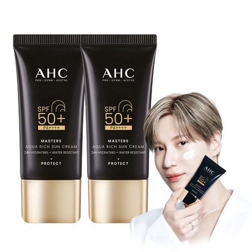 【AHC】Masters Aqua Rich Sun Cream SPF50+ PA++++ 30ml | 蝦皮購物