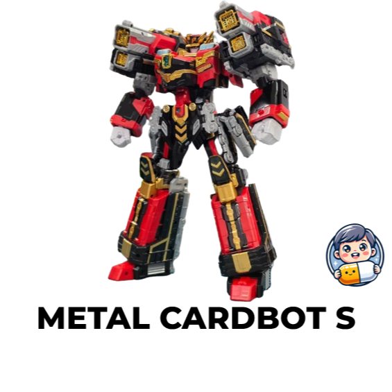 【METAL CARDBOT S】七月27日改進版/爆破火車變形機器人禮物禮物韓國 | 蝦皮購物