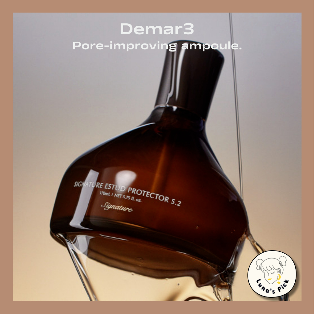 Demar3 Signature Estude Protector 5.2 安瓿 170ml - 用於 Y 形毛孔改善的 | 蝦皮購物
