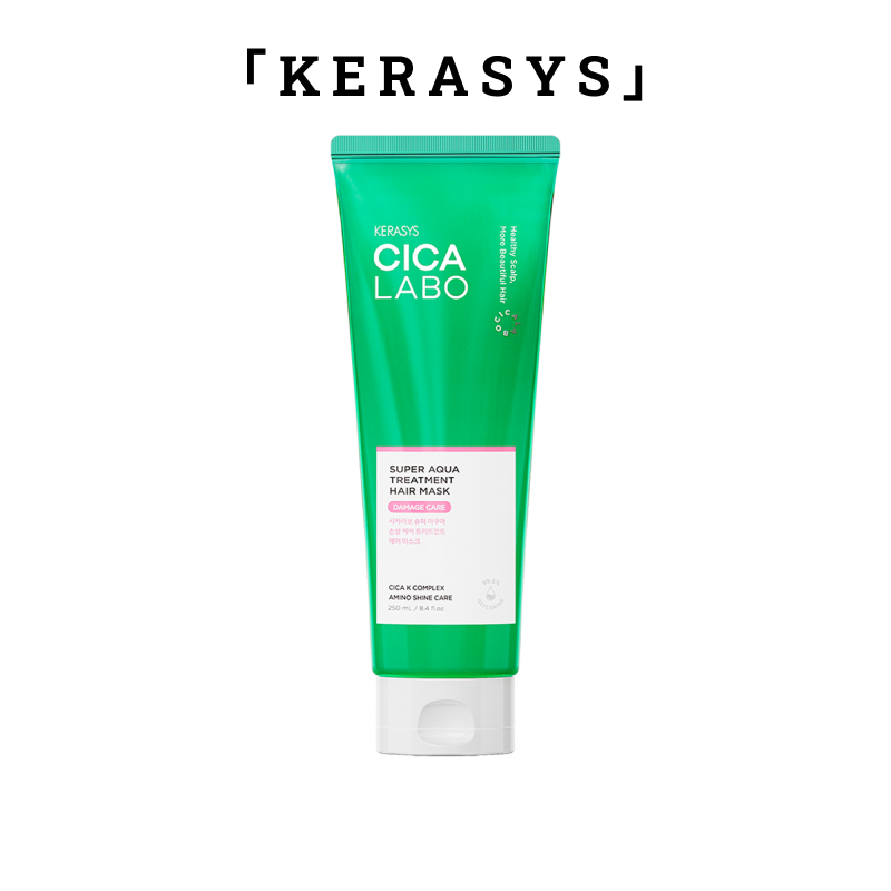 [KERASYS] Cica LABO Super Aqua treatment 發膜損傷護理 250ml | 蝦皮購物
