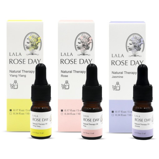 Lala Rose Day 女性內在香水 Y 區護理 5ml 玫瑰、茉莉、依蘭依蘭 | 蝦皮購物