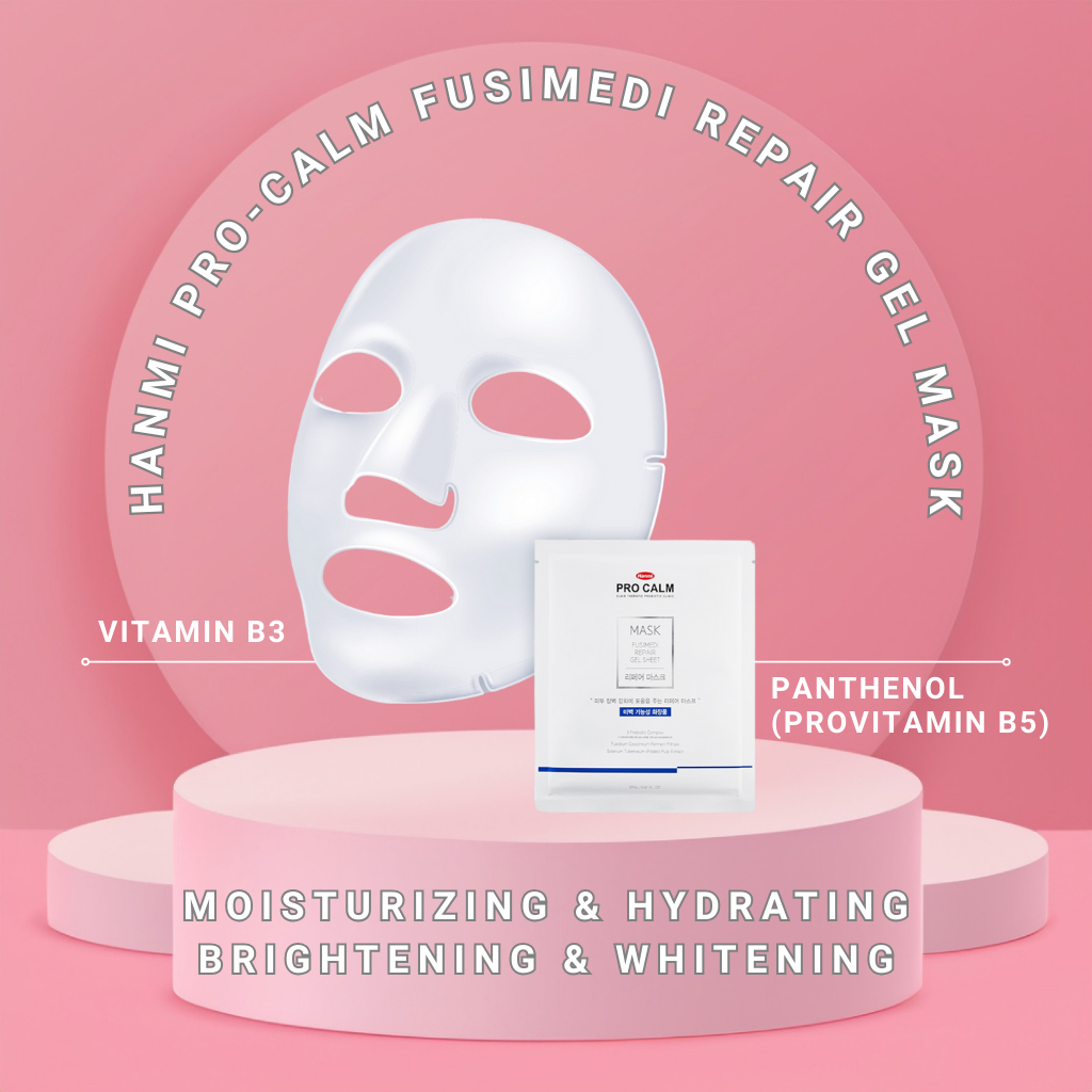 Hanmi Pro-Calm Fusimedi 修護凝膠面膜｜舒緩修護面膜｜敏感肌適用｜含益生菌與煙酰胺的水凝膠面膜 | 蝦皮購物